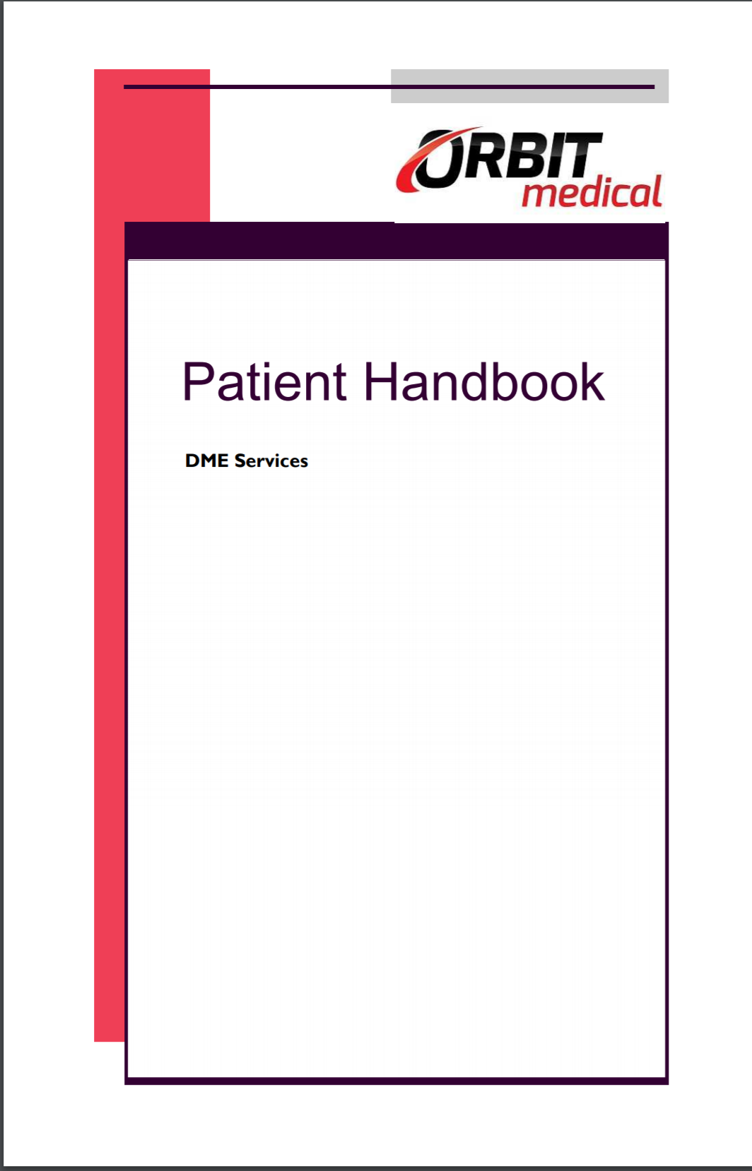 Standardized Patient Handbook Medical Skills Centre Client Handbook